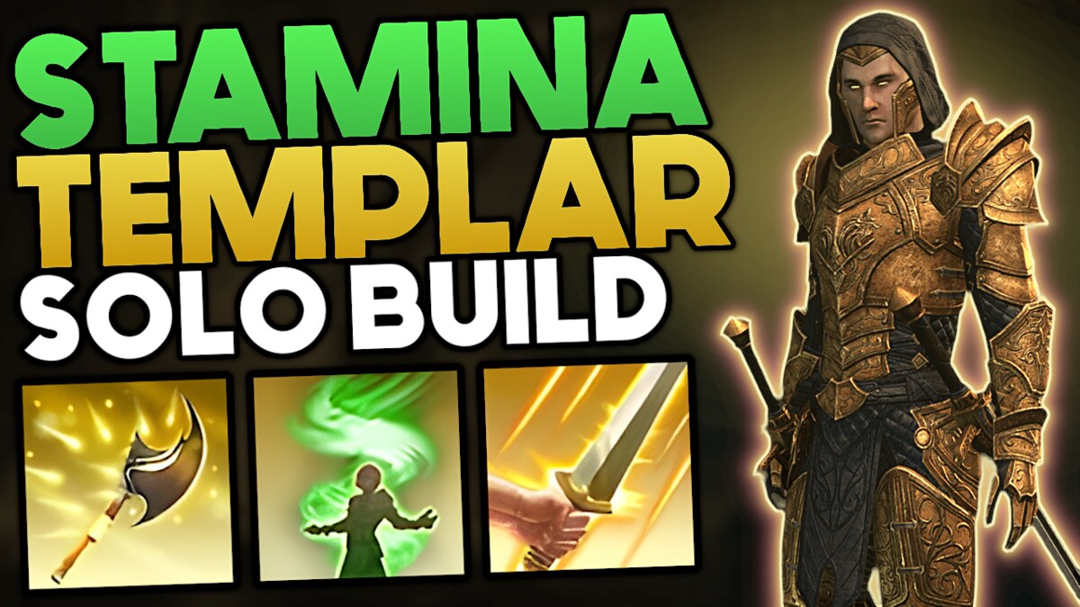 Stamina Templar Solo Build | U50 PTS | ESO